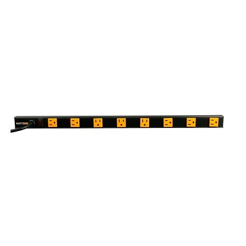 WattBox WB-100-VPS-8 Vertical Rack Power Strip 8-Outlets